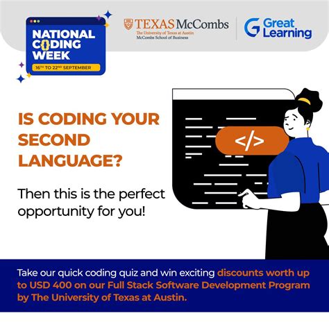 great learning global on linkedin nationalcodingweek greatlearning