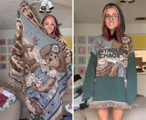 This Woman Goes Viral For Transforming Thrift Store Finds Into Amazing