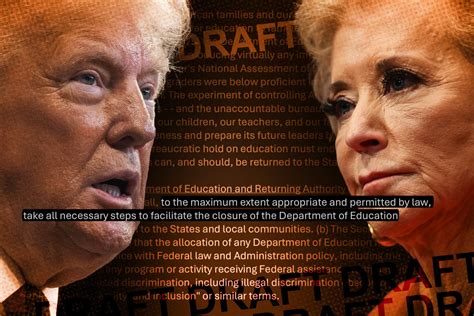 Draft Order Offers Hints About How Trump Wants To Shut Down The Department