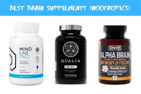10 Best Brain Supplements For Adults Mom Prepares
