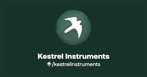 Kestrel Instruments Twitter Instagram Facebook Linktree