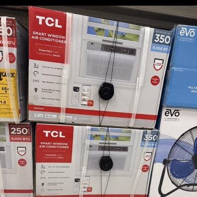 Tcl 8000 Btu Smart Window Air Conditioner Fan And Dehumidifier 350sqft