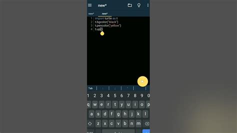 How To Making A Star ⭐ Using Python Mobile Viral Computerscience