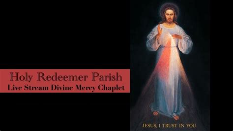 2 PM Adoration Divine Mercy Chaplet In Song April 7 2024 Holy
