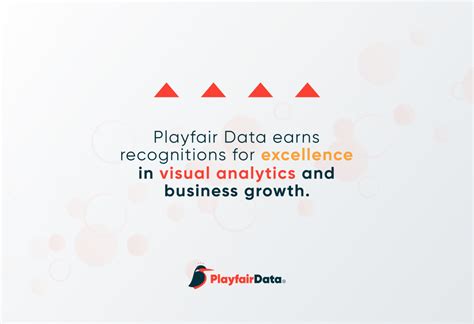 Playfair Data Earns Recognitions For Excellence In Visual Analytics And
