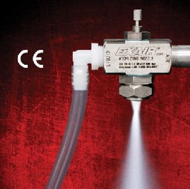 Siphon Fed Round Atomizing Nozzle