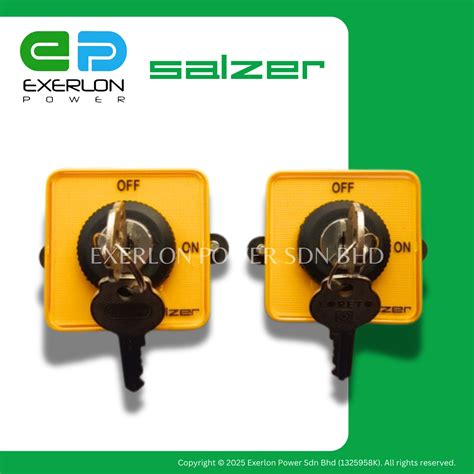 Salzer Off On Key Selector Switch Mounting Style Key Lockable Type