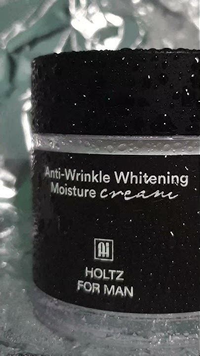 Shorts 홀츠포맨 안티링클 화이트닝 모이스춰 크림 Youtube