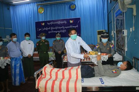 ၅၈ နှစ်မြောက် မြန်မာနိုင်ငံရဲတပ်ဖွဲ့နေ့ကို ကြိုဆိုဂုဏ်ပြုသောအားဖြင့