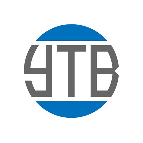Diseño De Logotipo De Letra Ytb Sobre Fondo Blanco Ytb Creative