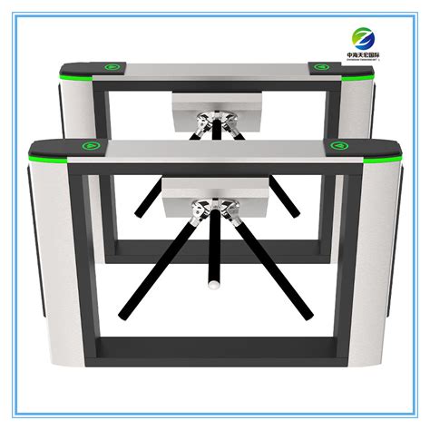 Pedestrian Access Control Slim Tripod Turnstile For Access Control Building