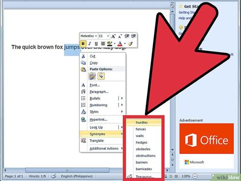 Come Usare Thesaurus In Microsoft Word 6 Passaggi