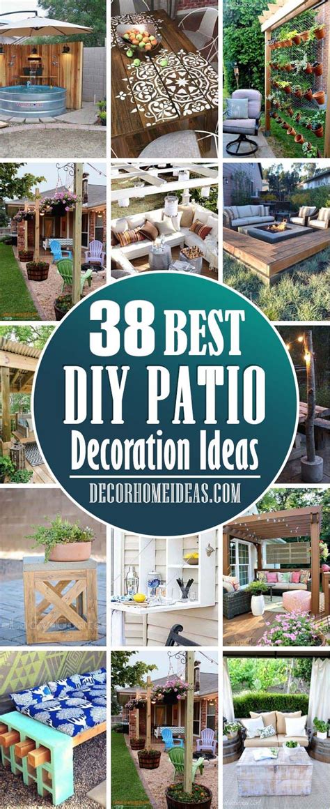 40 Best Diy Patio Decoration Ideas To Make It The Perfect Retreat