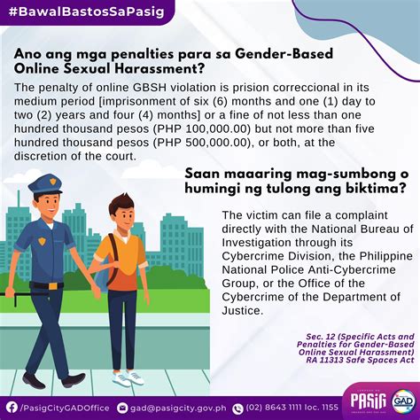Online Gender Based Sexual Harassment Pasig City