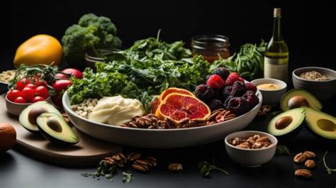 Premium Ai Image Ingredients Of A Healthy Recipe