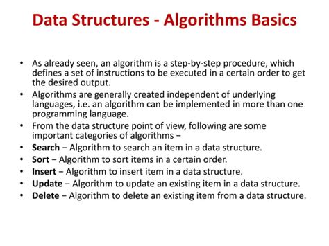Data Structures And Algorithms Module 1pdf