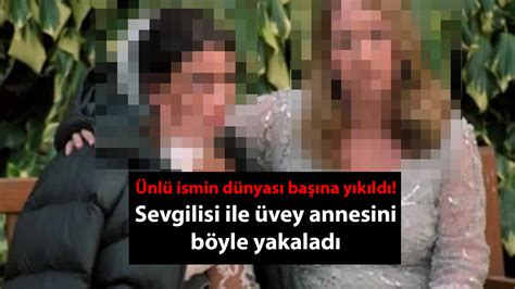 Sevgilisi ile üvey annesini ilişkiye girerken yakaladı