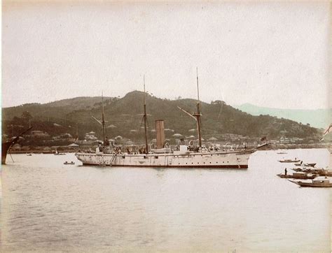 大判手彩色古写真 長崎港 英国軍艦Archer 明治期 その他 売買されたオークション情報yahooの商品情報をアーカイブ公開