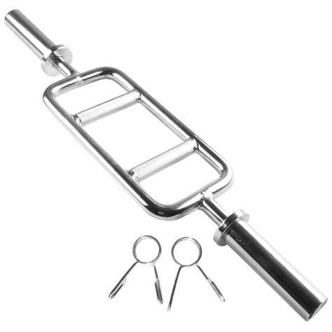88cm Olympic Hammer Curl Tricep Bar Fitness World Wide