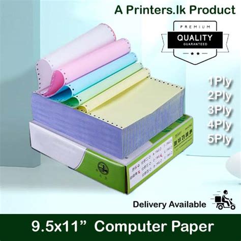 Computer Paper 9 5x11 Computer Form 1ply 2ply 3ply 4ply 5ply