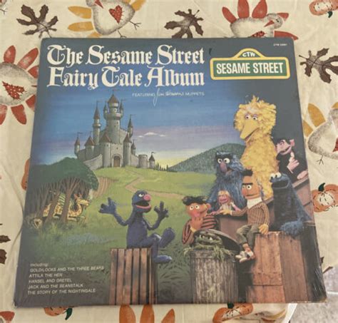 The Sesame Street Fairy Tale Album Ctw Sealed New Old Stock