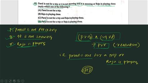 Que No 81 90 Discrete Mathematics Ssb Pgt Math 2023 Pyq