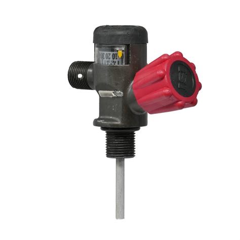 Isi Scba Cylinder Valve 4500 Psi Used W Red Handle