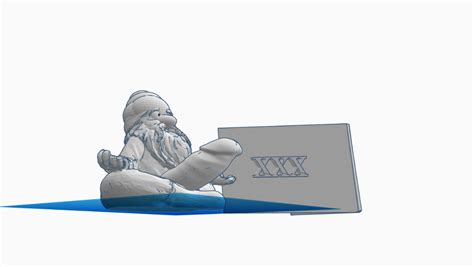 Stl File Sex Addicted Gnome With Thick Cock・3d Print Object To Download