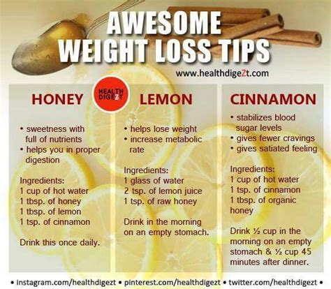 Cinnamon Honey And Lemon Juice For Weight Loss At Dean Morneau Blog