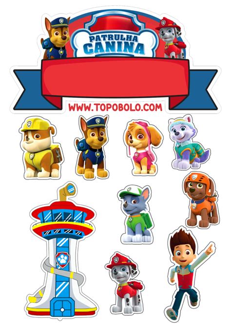 Patrulha Canina Logo 02 Imagens PNG Descubra A Adrenalina Das