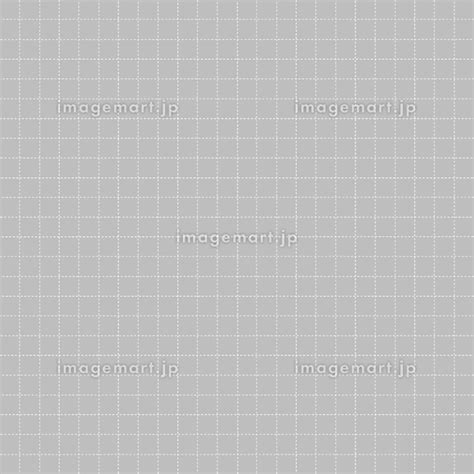 灰色の背景に白の破線のグリッド－升目のイラスト素材 224141365 イメージマート