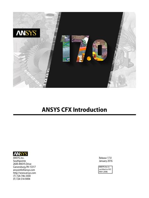 Ansys Cfx Introduction Pdf Computational Fluid Dynamics Command