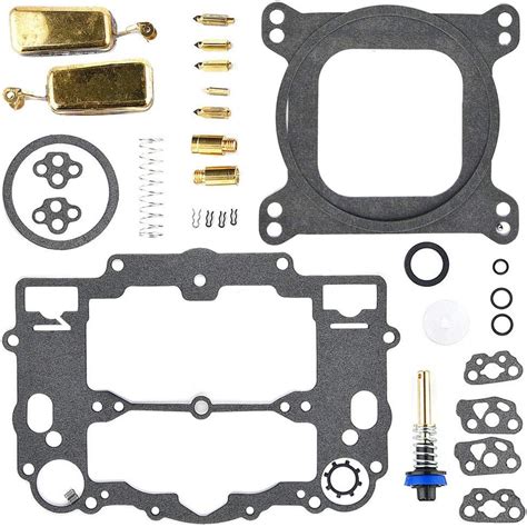 QAZAKY Carburetor Rebuild Kit Compatible with Edelbrock 1400 1404 1405 1406 1407 1409 1411 1477 ...