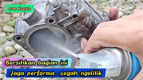 Bersihkan Throttle Body PCV Valve Innova Fortuner Hilux Prado Bensin