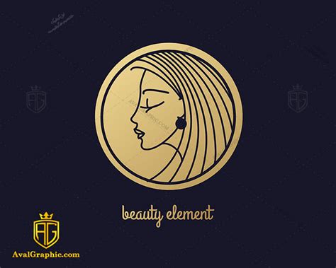 لوگو تبلیغاتی سالن زیبایی لاکچری