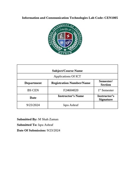 Assignment Lab Report 1 Cew Pdf Central Processing Unit Graphics Processing Unit