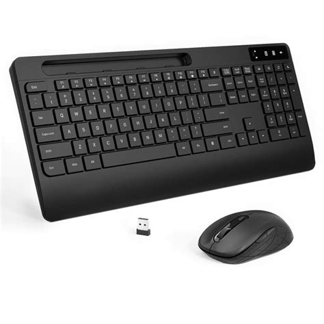 Wireless Keyboard And Mouse Combo Omoton 2 4g Ergonomic Wireless Keyboard Mouse Set With Phone