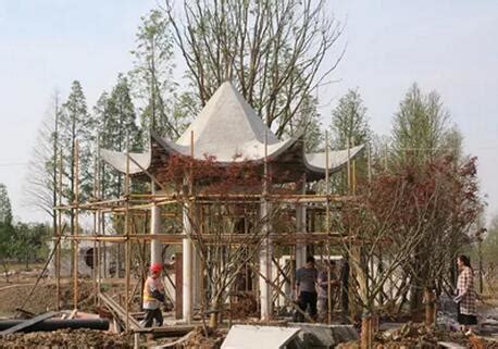 最新現場圖來了荊州園博園各展園建設正酣 每日頭條