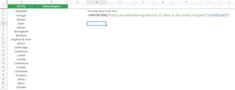 How To Use Importxml Function In Google Sheets Step By Step