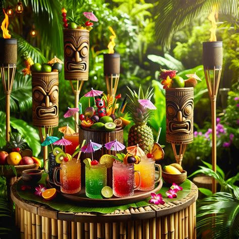 Cocktails For A Summer Tiki Party Barbot Blog