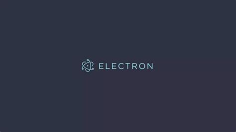 electron js build cross platform desktop applications with web