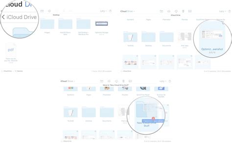 How To Manually Create Folders And Move Documents In The Files App And Icloud Drive Imore