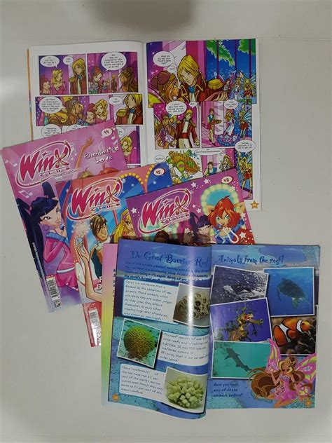Winx Club Magazines Hobbies And Toys Books And Magazines Fiction And Non Fiction On Carousell