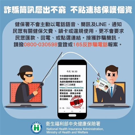 防範詐騙 健保署：健保欠費不會以簡訊通知 生活 防範詐騙 健保署：健保欠費不會以簡訊通知 青年日報