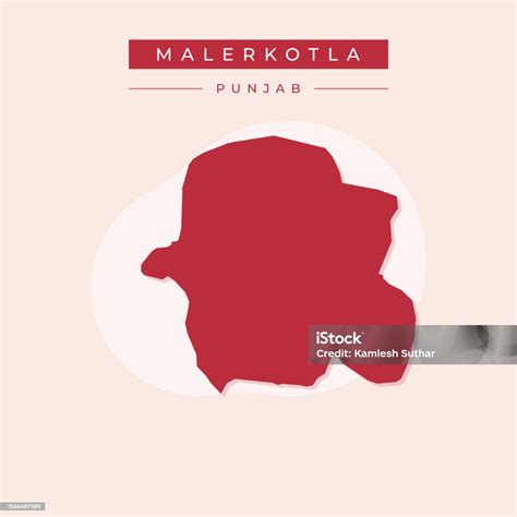Vector Illustration Vector Of Malerkotla City Map India City Stock Illustration Download Image
