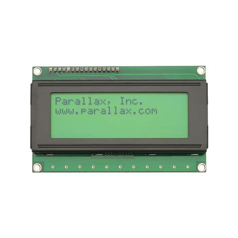 16x2 I2c Lcd Display Module With Blue Backlight Parallax