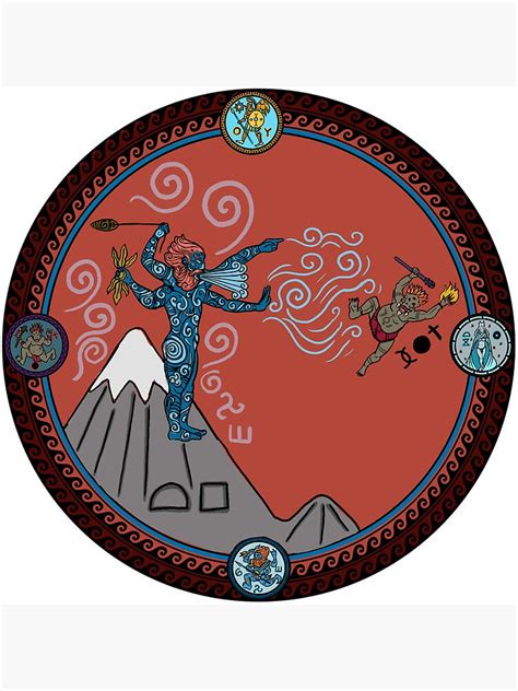 Orlanth Vs The Troll Lord Poster For Sale By Sbrayarts Redbubble