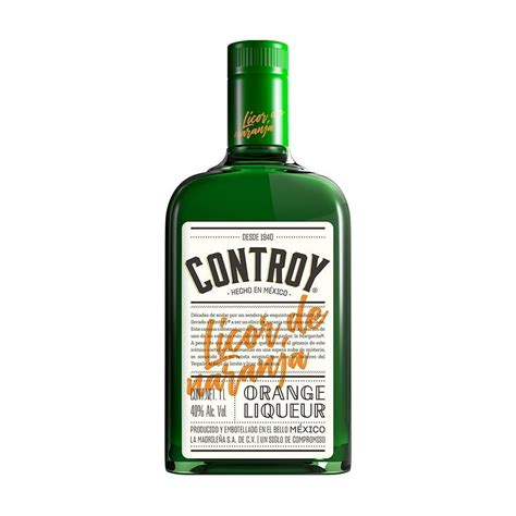 Licor De Naranja Controy De 1 L Bodega Aurrera Despensa A Tu Casa