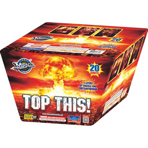 Top This 20 Shot Miracle Miller Fireworks