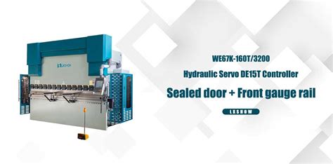 160T 3200 Electro Hydraulic CNC Sheet Metal Bending Brake Machine For